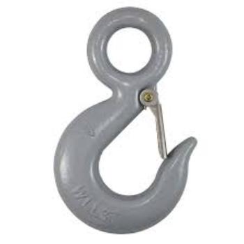 EYE HOOK 320A NYLON INSERT LATCH 2T GREY